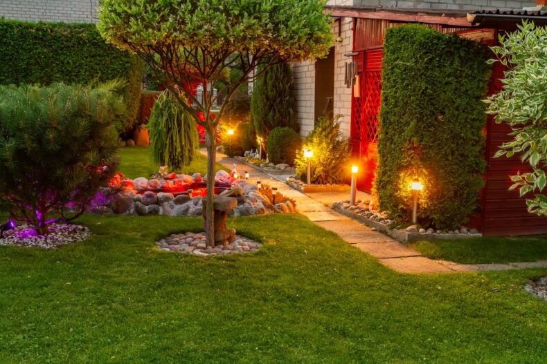 Landscape Ideas With Solar Lighting